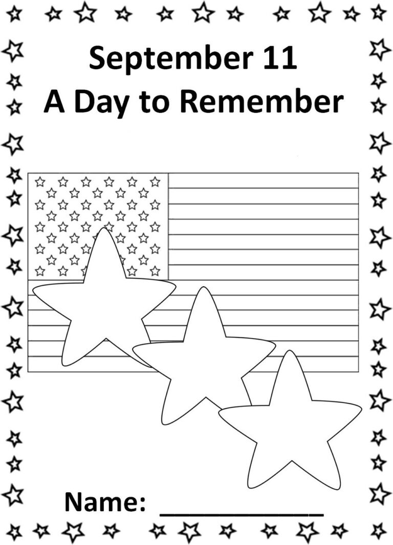 september 11 printable worksheets | Printable Worksheets