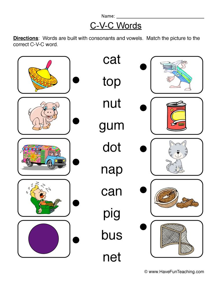 Free Printable Cvc Worksheets Printable Worksheets Free Printable Cvc Worksheets Printable Worksheets