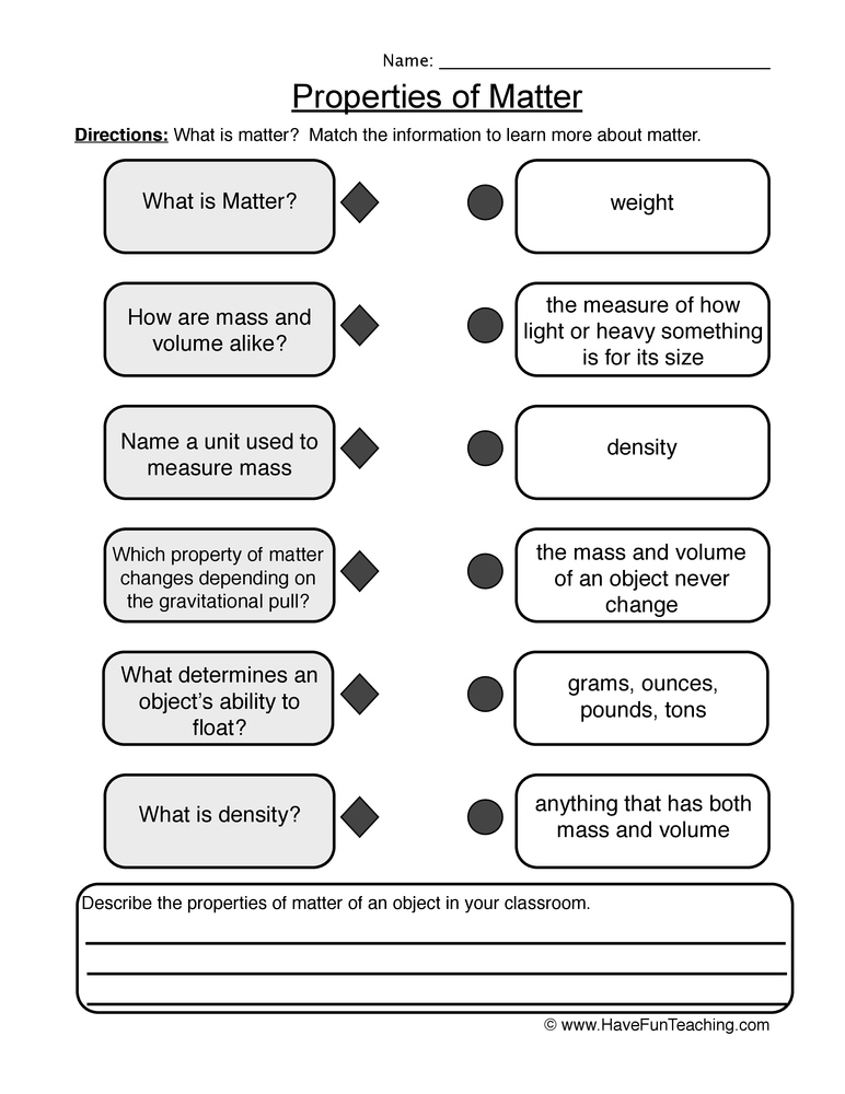 Printable Matter Worksheets Printable Worksheets Printable Matter Worksheets Printable Worksheets