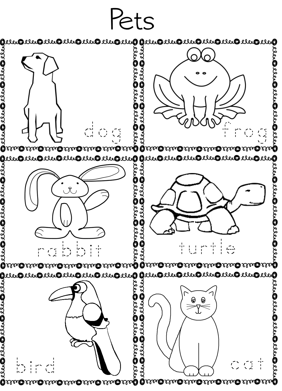 Printable Preschool Pet Theme Worksheets Printable Worksheets Printable Preschool Pet Theme Worksheets Printable Worksheets