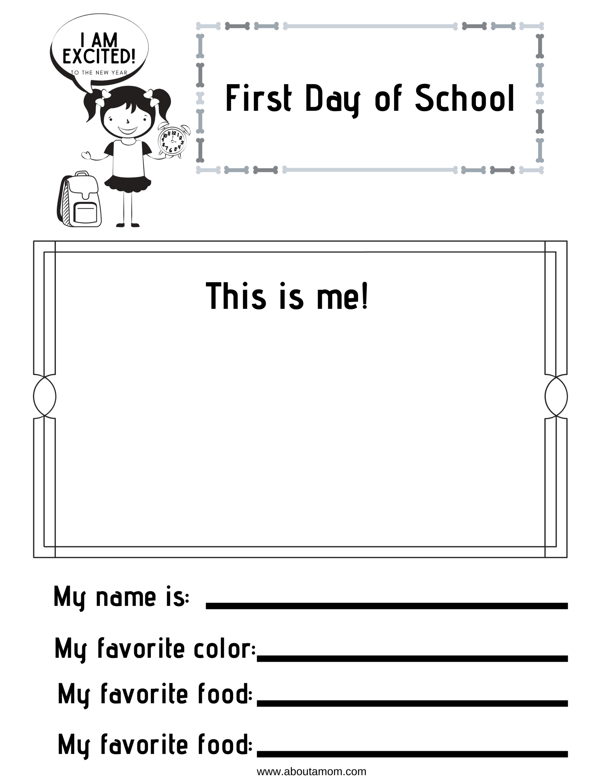 Free Printable Back To School Worksheets | Printable Worksheets