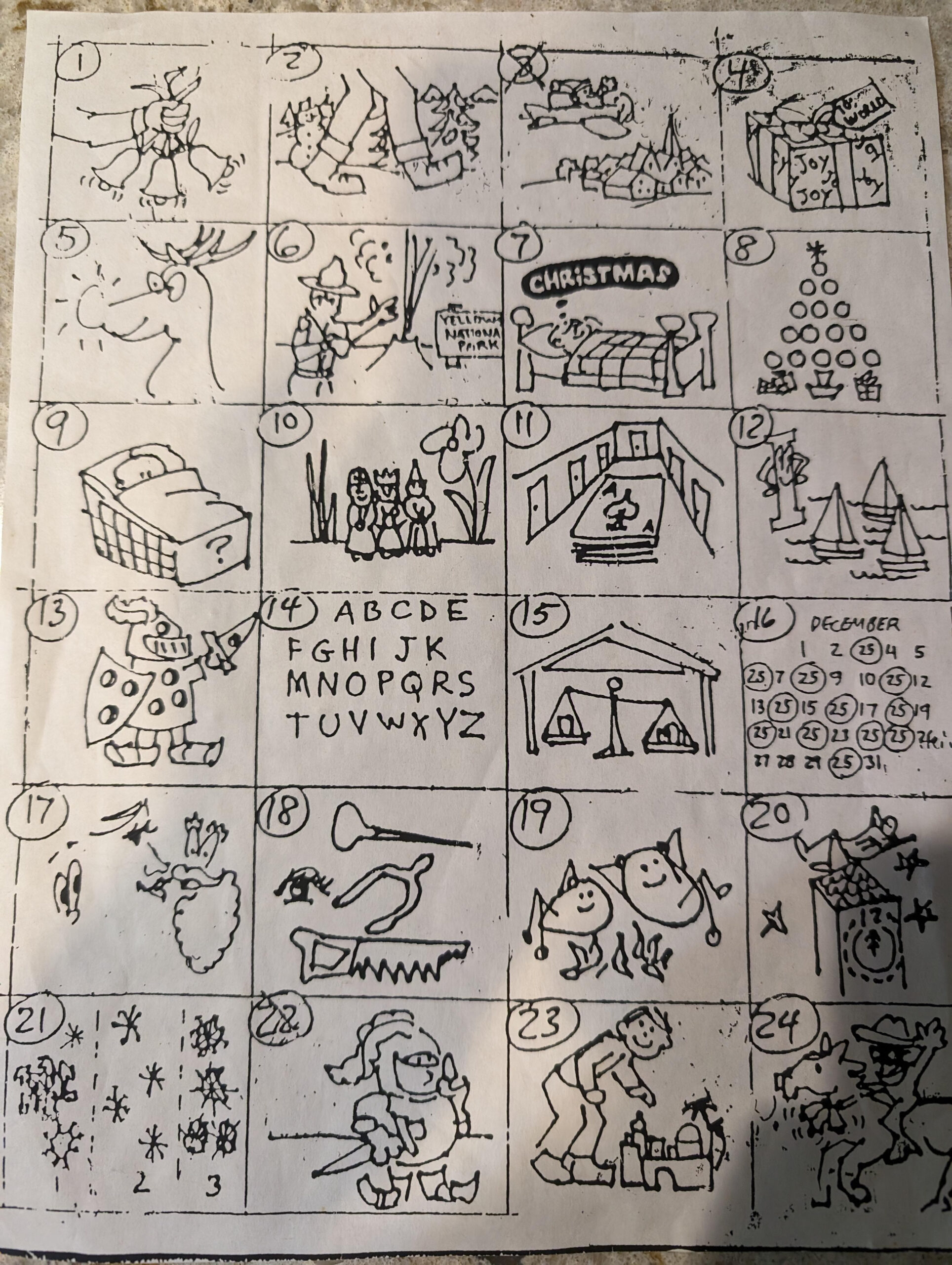 Guess the Christmas Carol Worksheets Answers | Printable Worksheets