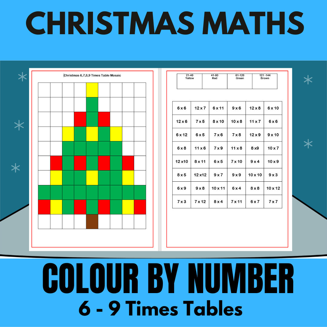 Christmas Times Tables Worksheets | Printable Worksheets
